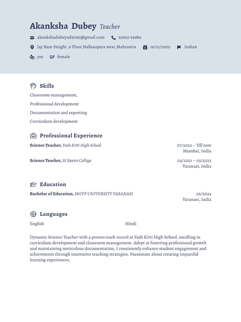 Akanksha Dubey FlowCV Resume 20250324 | PDF