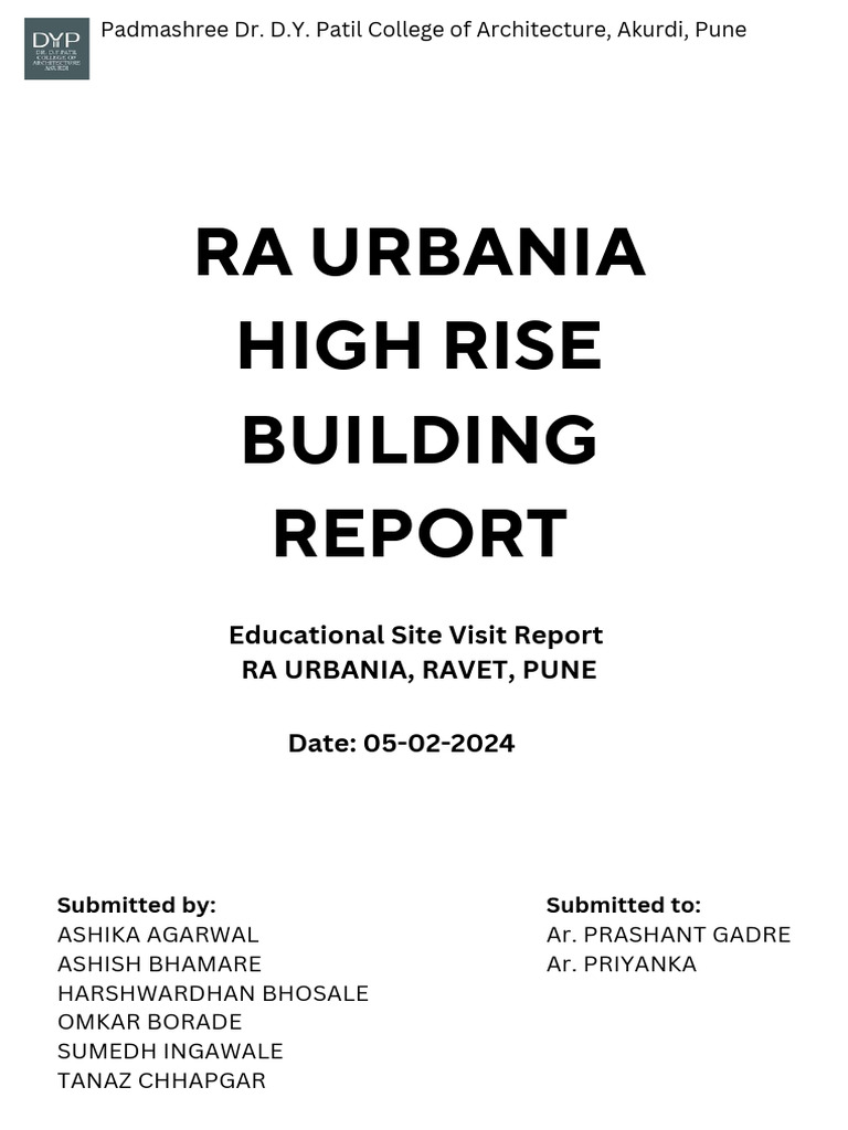 High Rise Case Study Report PDF | PDF