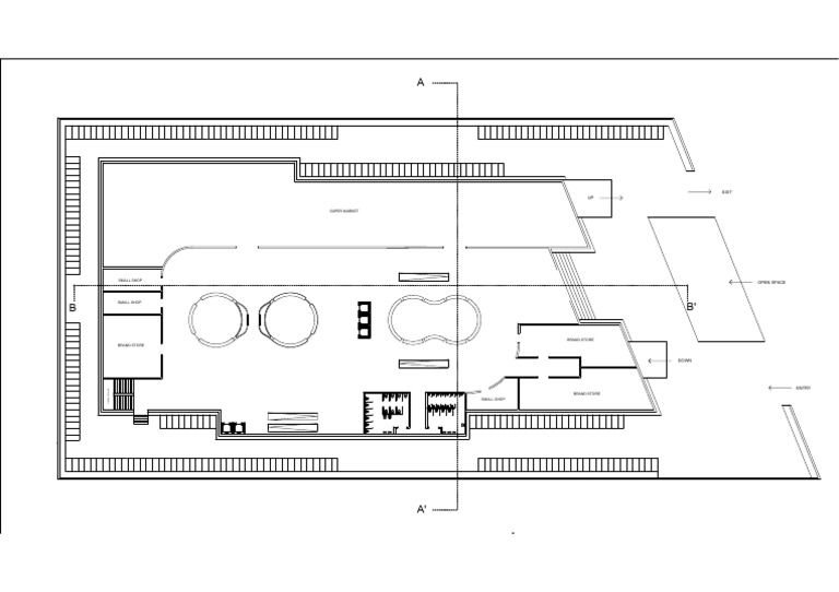 Ground Floor Mall Plan | PDF