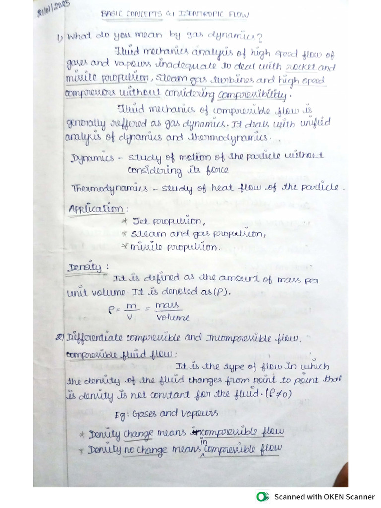Gas Dynamic | PDF