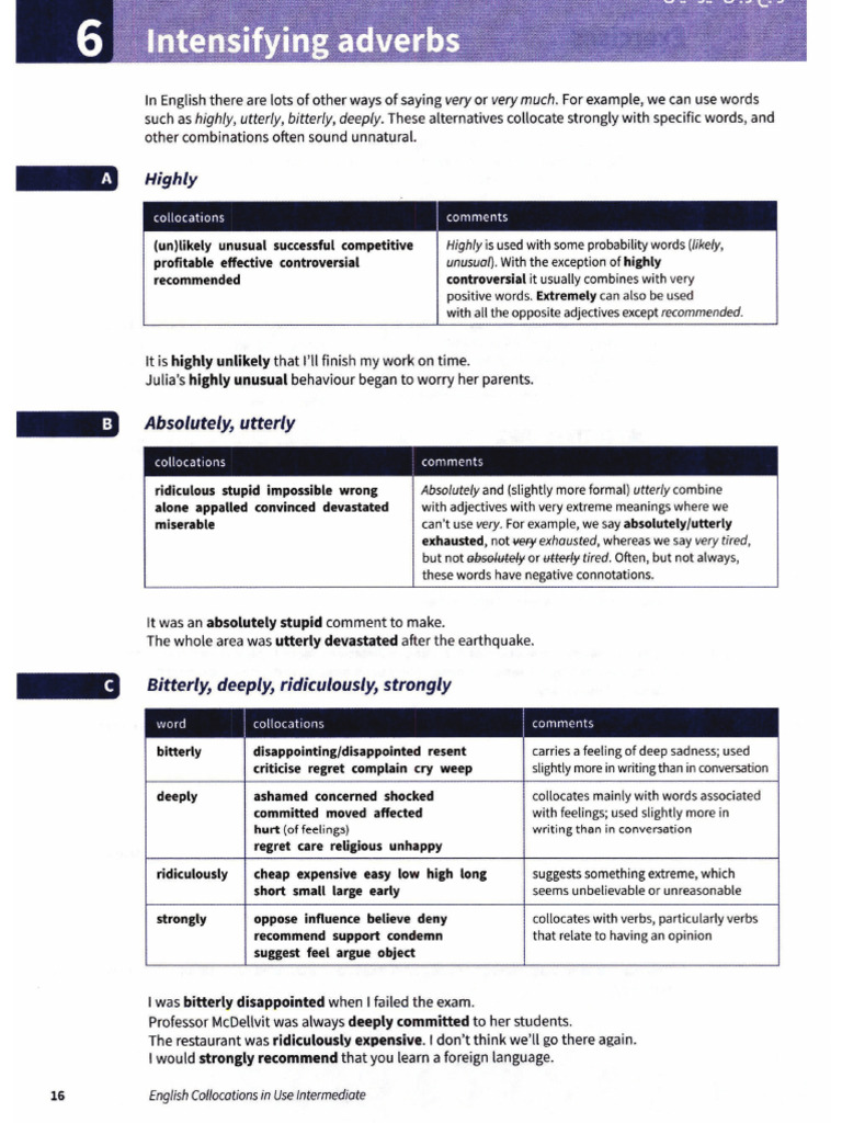 English Collocation in Use 2nd Edition-Intermediate | PDF