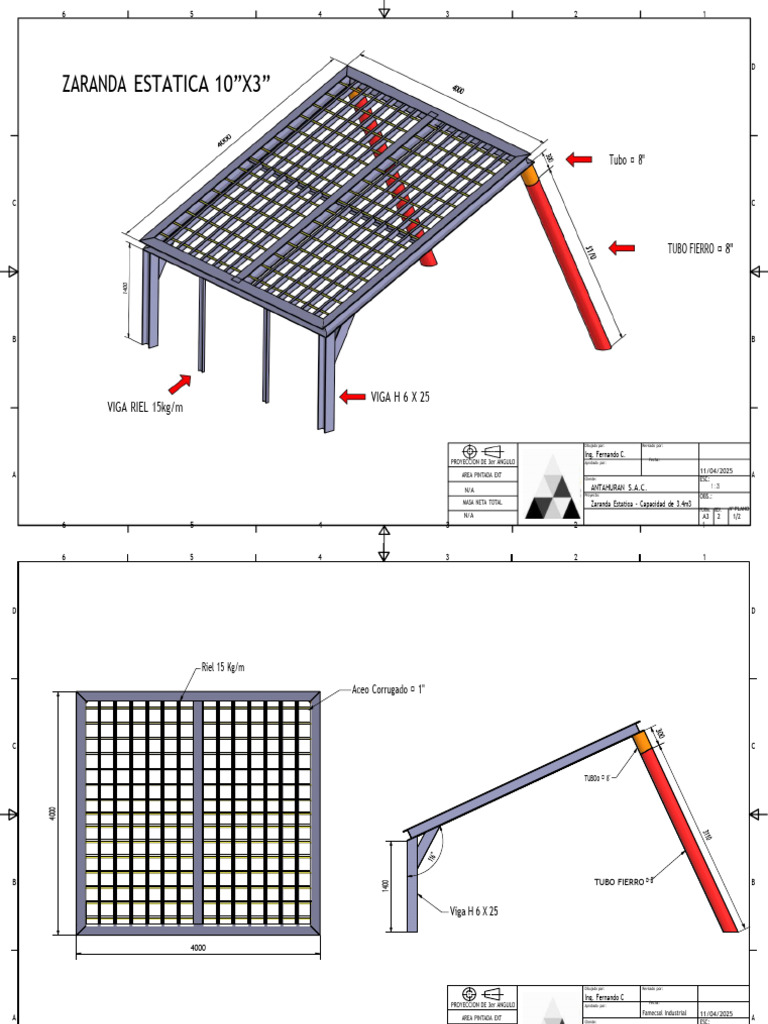 Zaranda Estatica | PDF