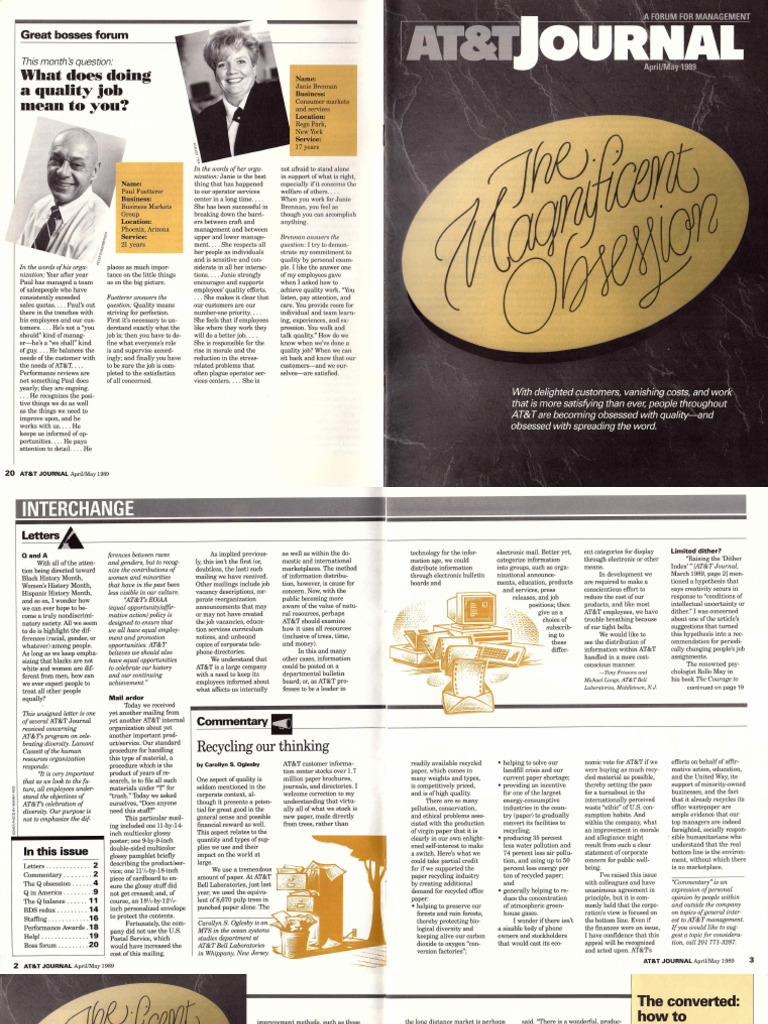 AT&T Focus April:May 1989 | PDF
