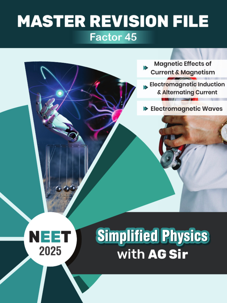 Master Revision File MEC, EMI, AC & EMW Student | PDF | Magnetic Field ...