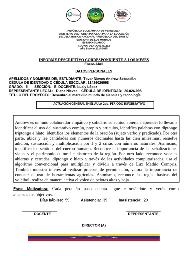 Tovar Nieves Andrew Sebastian | PDF