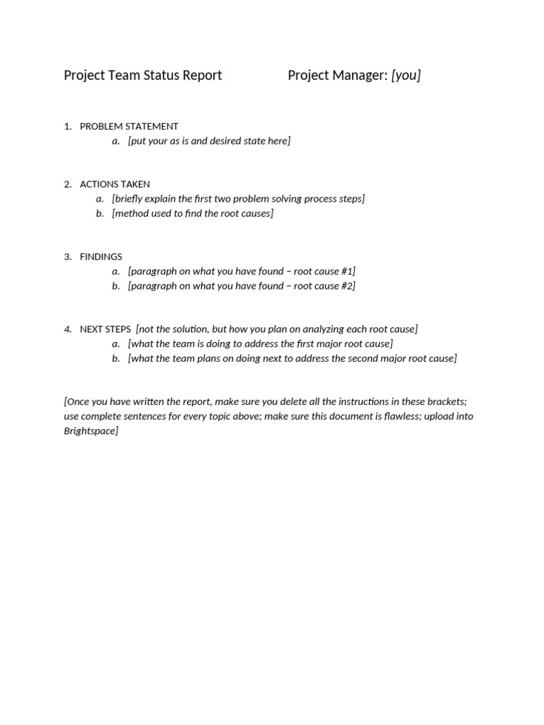 8 StatusReport | PDF