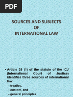 Understanding Article 38 ICJ Statute | PDF | International Law | Treaty