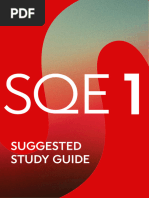 SQE1 FLK1 Sample Questions Guide | PDF | Misrepresentation | Damages