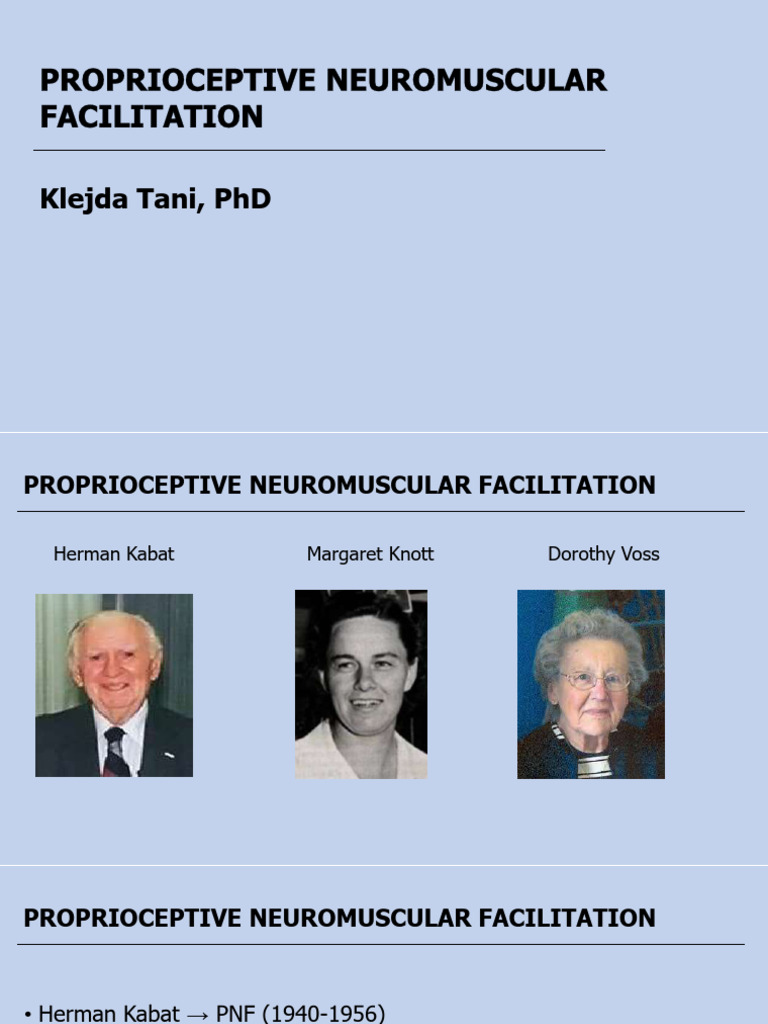 PNF Techniques for Neuromuscular Disorders | PDF | Skeletal Muscle | Elbow