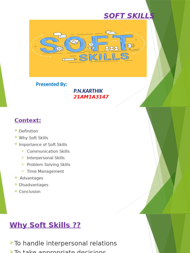 Softskills Karthik | PDF