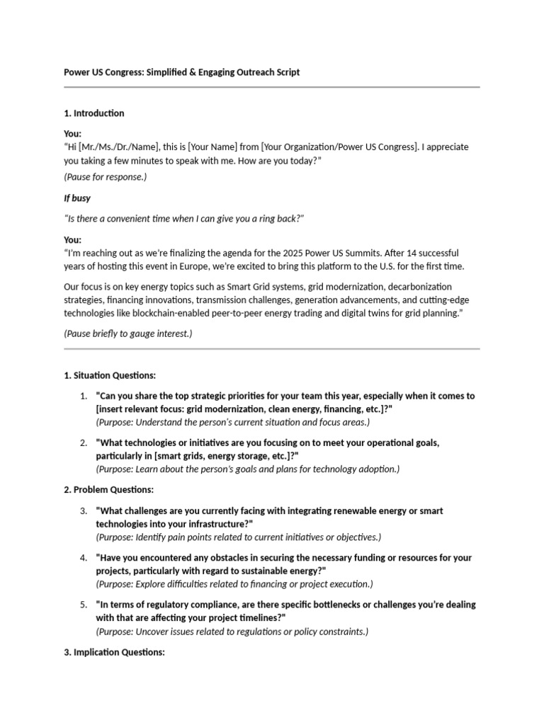 Power US Script Jan 2025 | PDF | Smart Grid | Electrical Grid