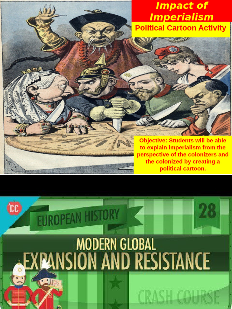 Impact of Imperialism & Political Cartoon Creation | PDF