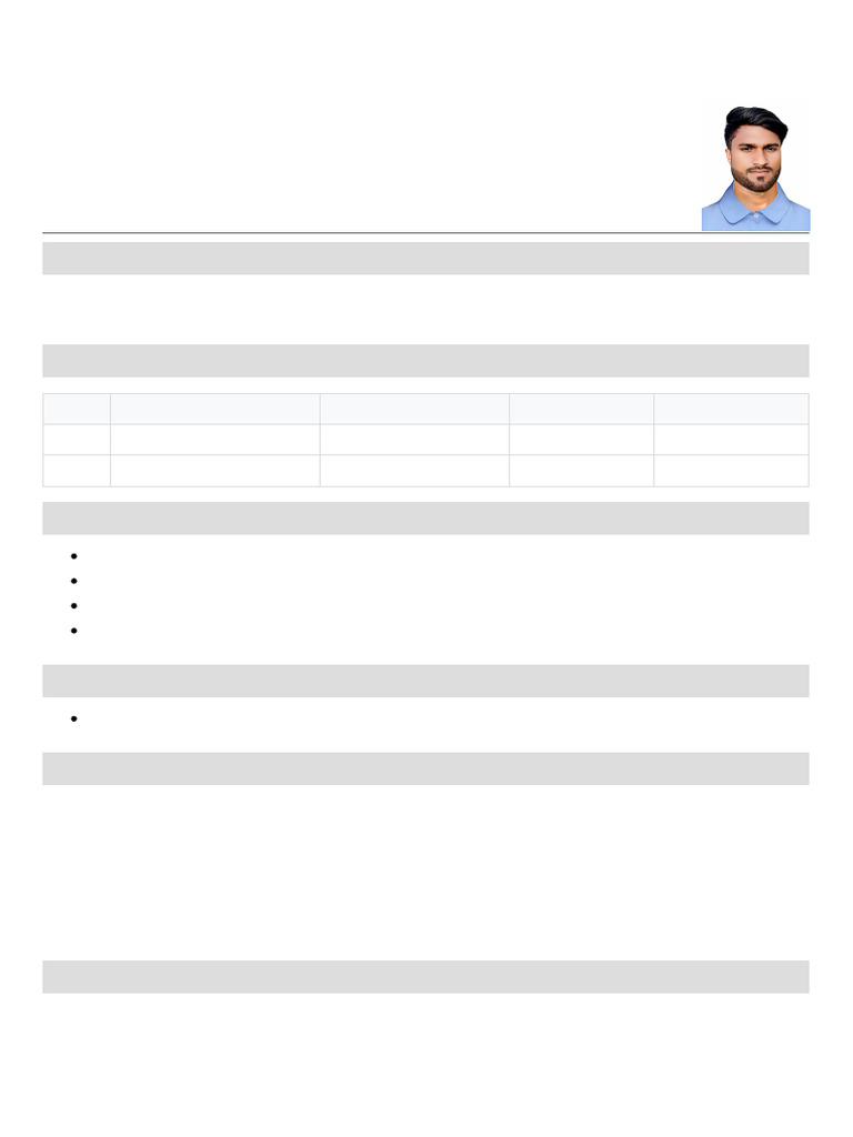 Resume: Ram Subhash | PDF