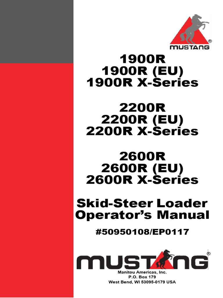 MANUAL DE OPERADOR-1900r - 2200r - 2600r-Om | PDF | Elevator | Seat Belt