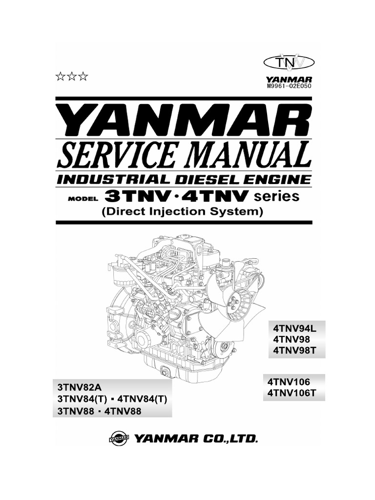 Manual de Serviço - 3TNV + 4TNV | PDF