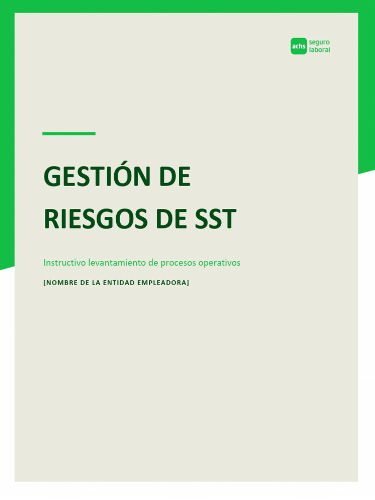 Instructivo Levantamiento de Procesos | PDF | Invalidez | Procesos de negocio