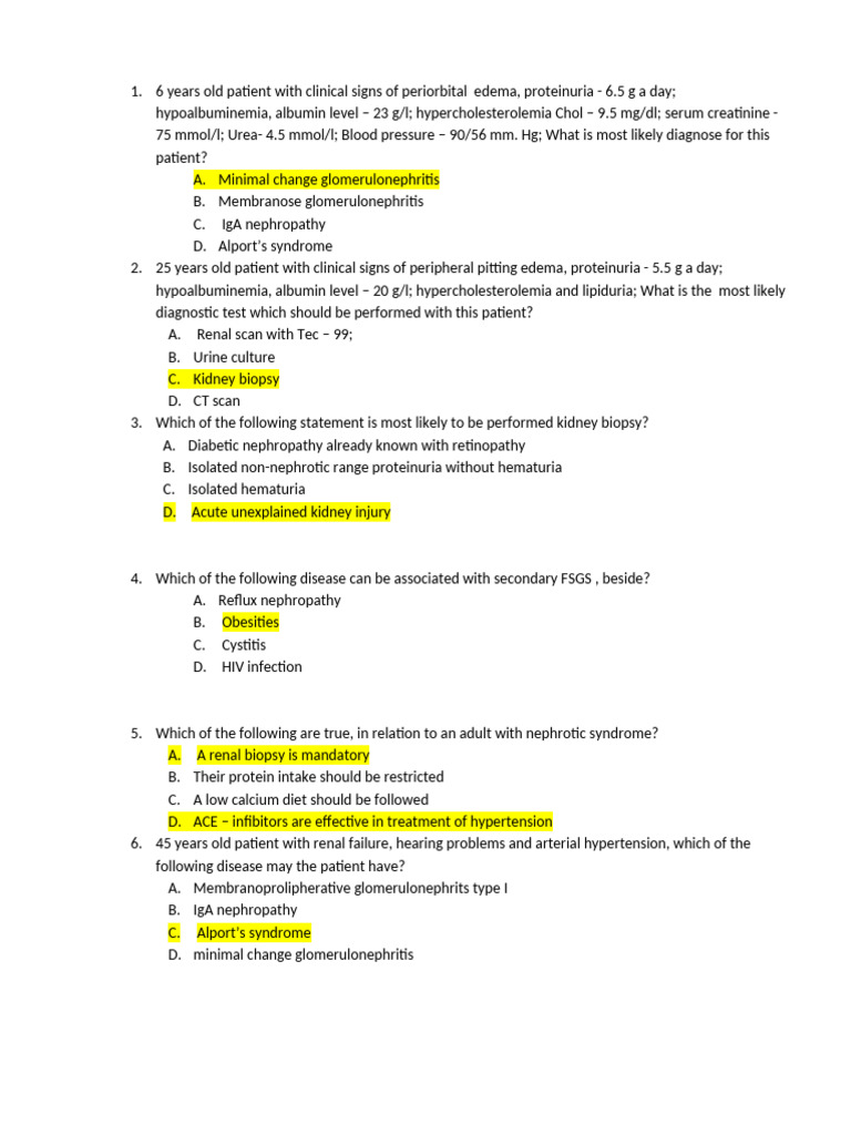 Final Nephrology | PDF | Kidney Disease | Kidney