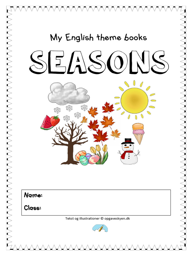Seasons Tasks | PDF