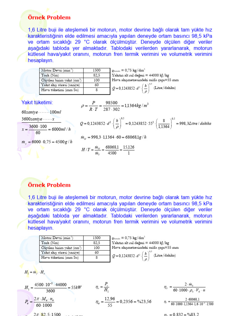 Örnek Problem | PDF
