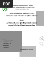 Système Radar Arduino de Détection | PDF | Radar | Électronique