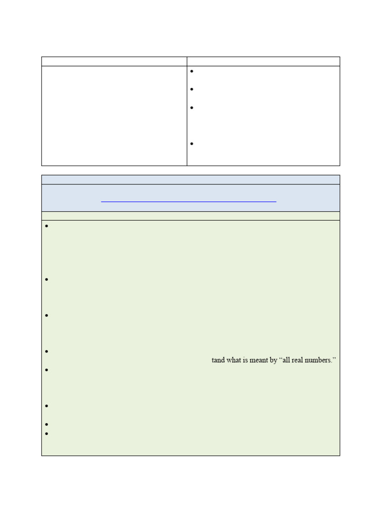 8th Grade Math Framework With PK | PDF | Numbers | Function (Mathematics)