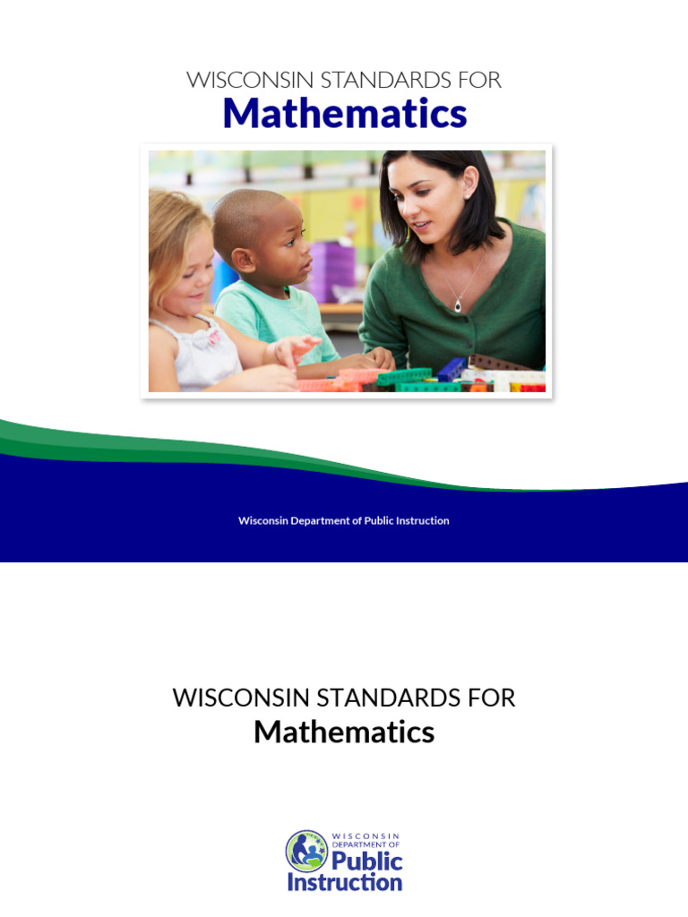 DPI WI Mathematics Standards | PDF | Learning | Mathematics