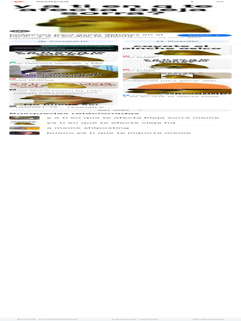 Y A Ti en Que Te Afecta Meme - Buscar Con Google | PDF