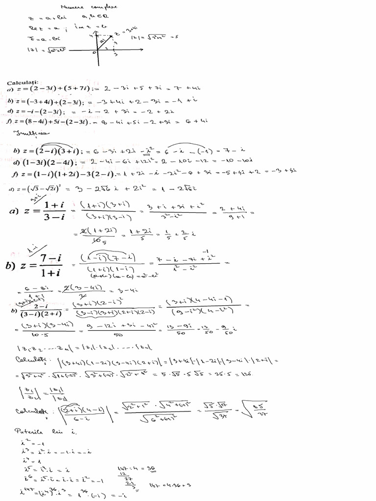 Numere Complexe (5) | PDF