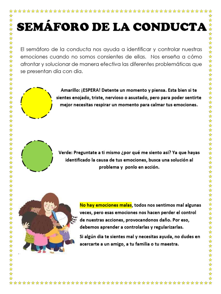 Semaforo de La Conducta (1) Aaaaaaaaaaaaaaaaa | PDF | Las emociones