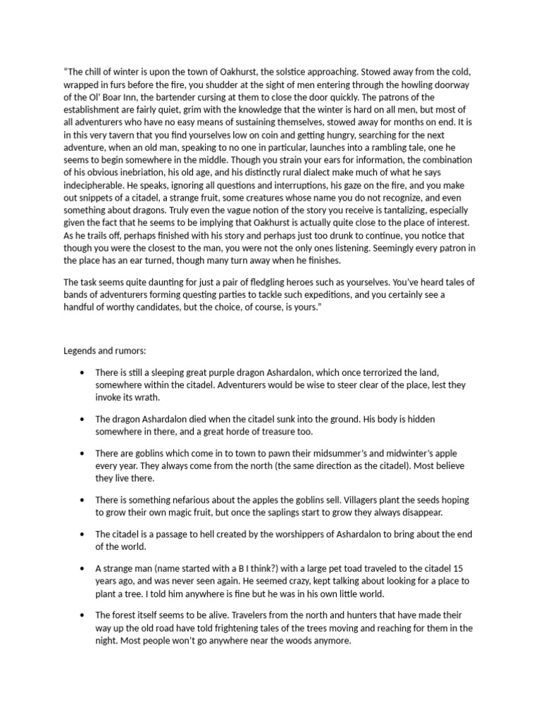 Journey to the Sunless Citadel | PDF | Elf (Dungeons & Dragons) | Dragon