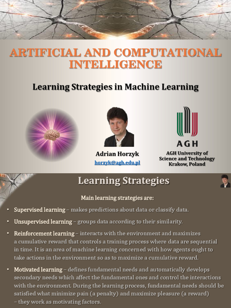 Machine Learning Learning Strategies Overview | PDF | Machine Learning ...