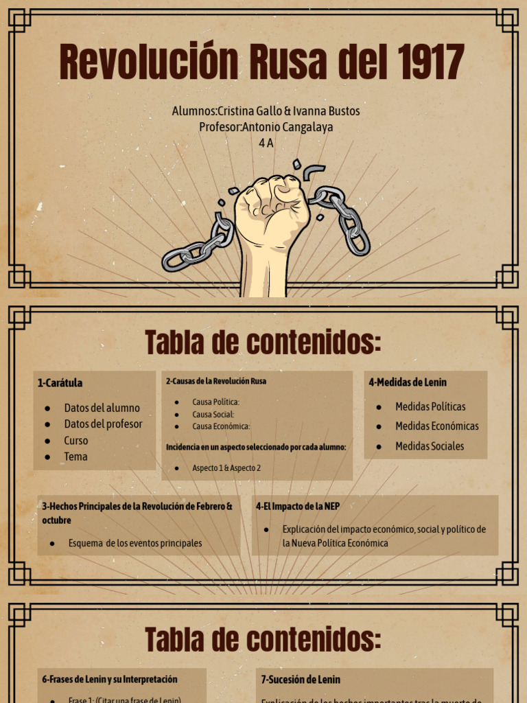 Lenin y la Revolución Rusa de 1917 | PDF | Vladimir Lenin | revolución rusa