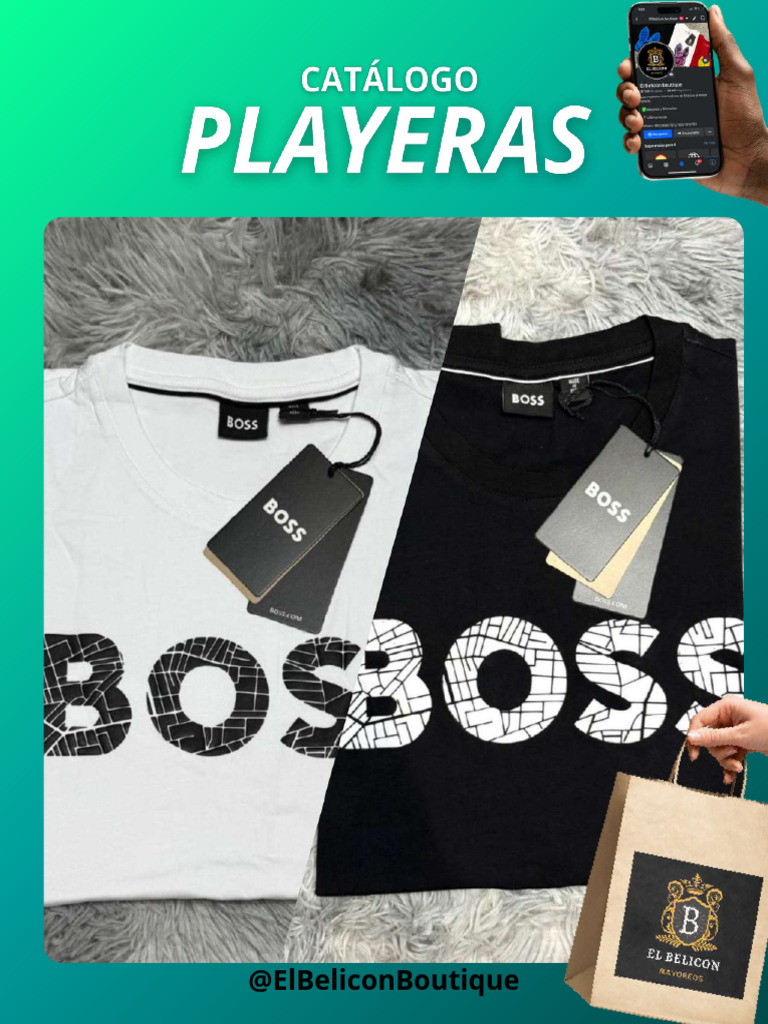 CATÁLOGO DE PLAYERAS CALIDAD TURCA ? | PDF