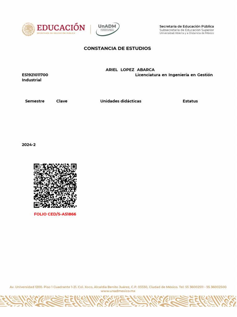 ES1921011700-226092 Constancia Ce 1 | PDF