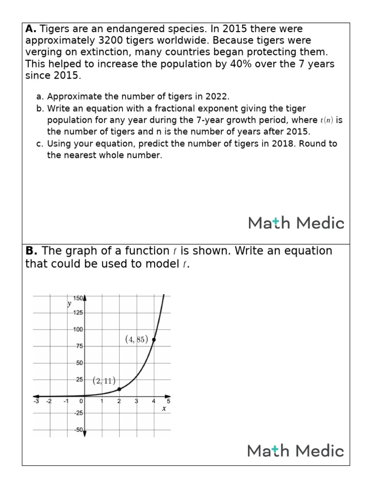 Review 4 5 4 8 AP Precalculus Math Medic B624e38181 | PDF | Regression ...
