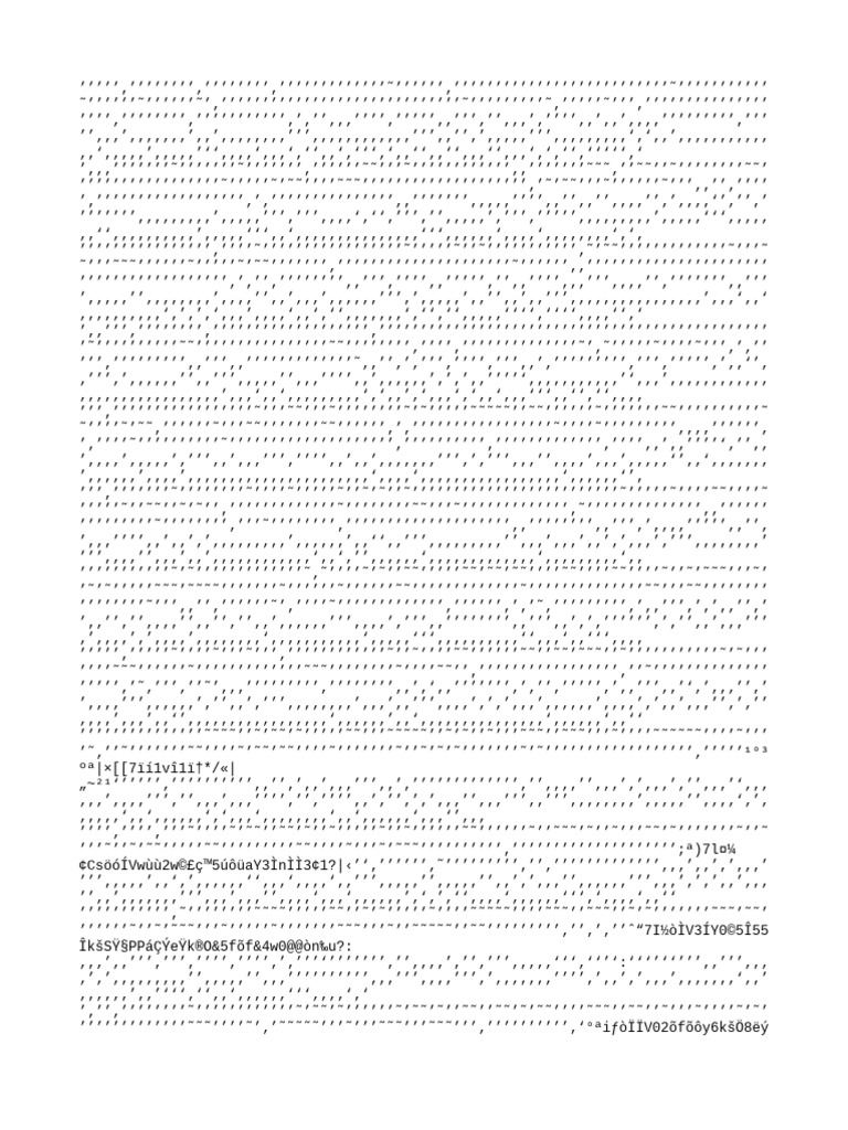 Ascii Art | PDF