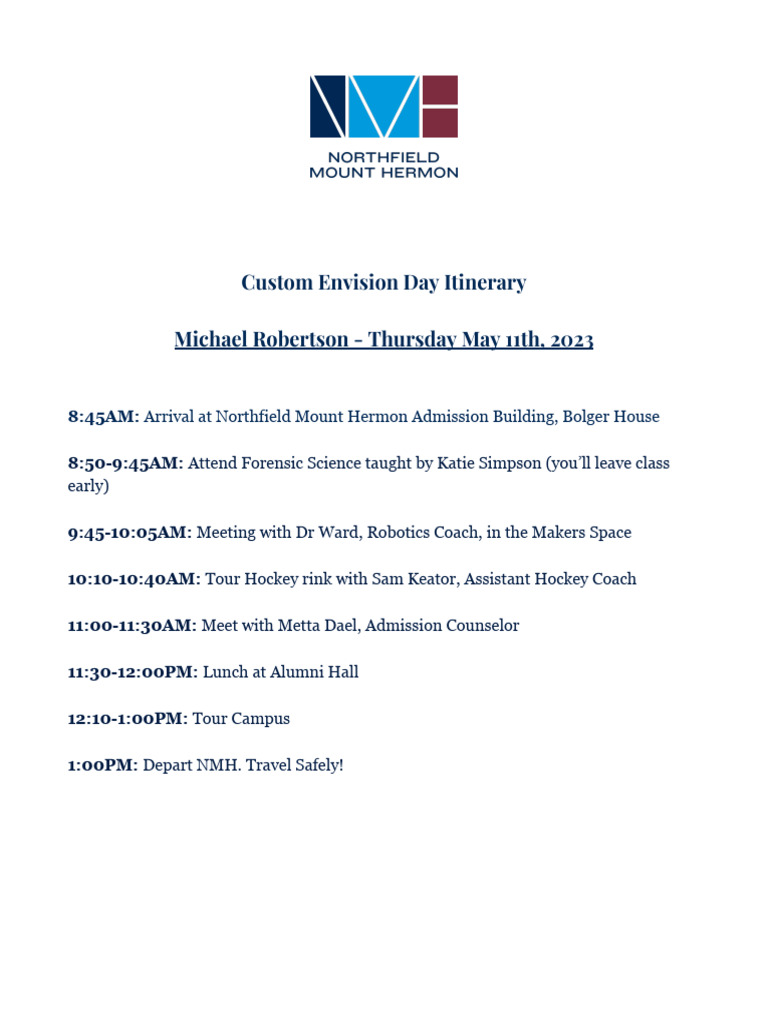 Michael Robertson EVD 5-11-23 | PDF
