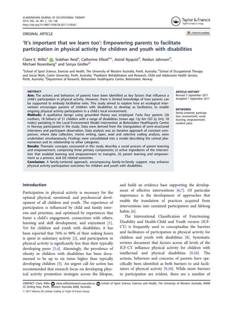 Its Important That We Learn Too Empowering Pare | PDF | Empowerment ...