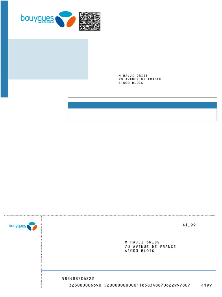 Facture Bouygues Telecom - Juin 2022 | PDF | Taxe sur la valeur ajoutée ...