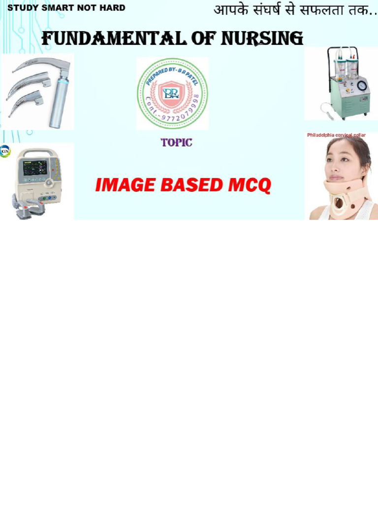 FON Image Based MCQ & Ans. Key | PDF | Medical Equipment | Medical Specialties