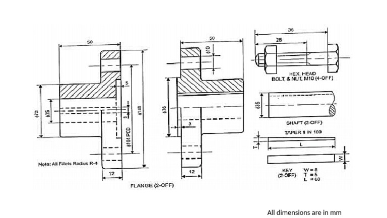 Flange Coupling | PDF