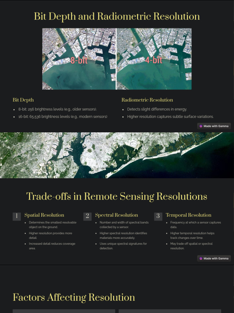Bit Depth and Radiometric Resolution | PDF