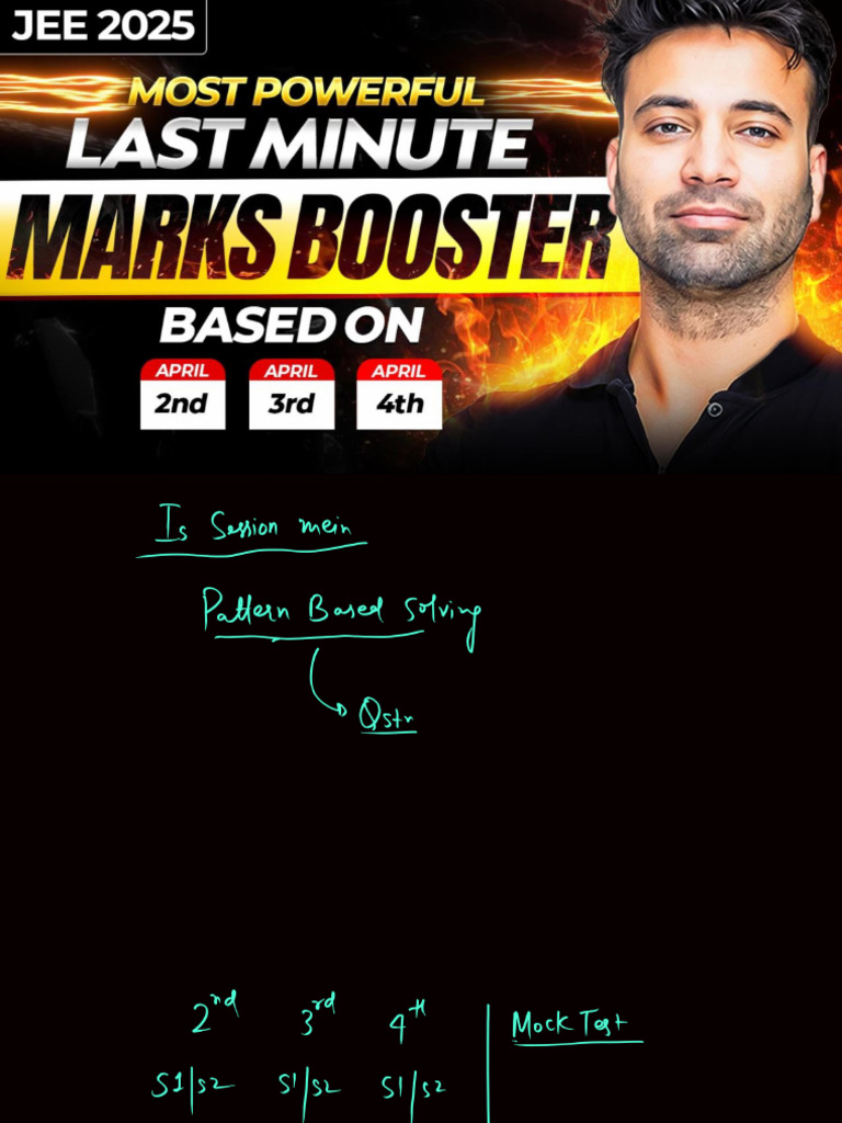 Marks Booster | PDF