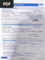 Formato de Solicitud de Servicio E1 | PDF