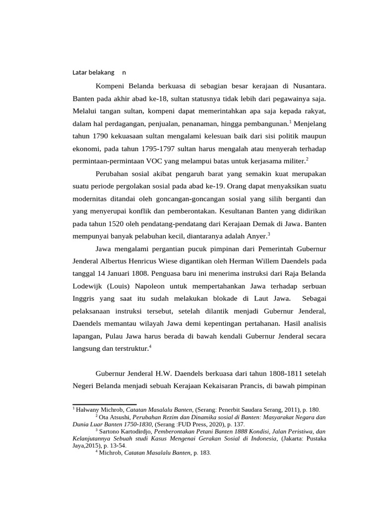 LATAR BELAKANG SKRIPSI | PDF