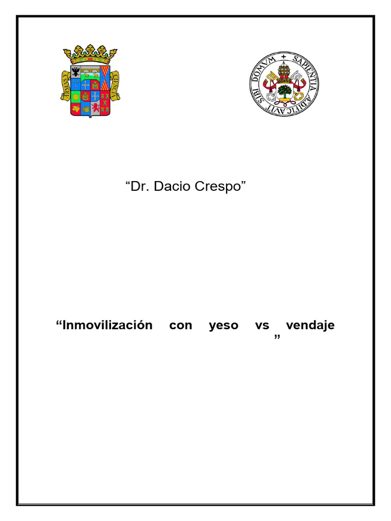 Escuela de Enfermería de Palencia "Dr. Dacio Crespo" | PDF | Tobillo ...