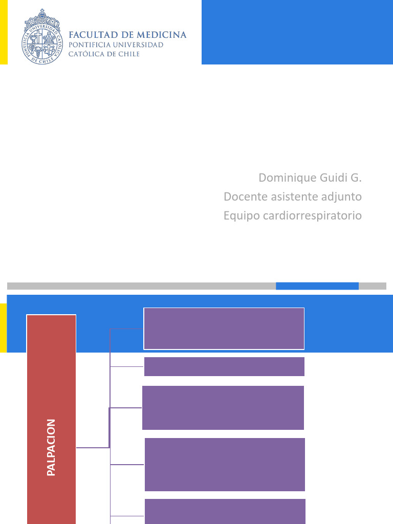 Palpación | PDF | Tórax | Pulmón