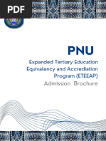 Pnuat 2025 Brochure | PDF | Postgraduate Education | Science