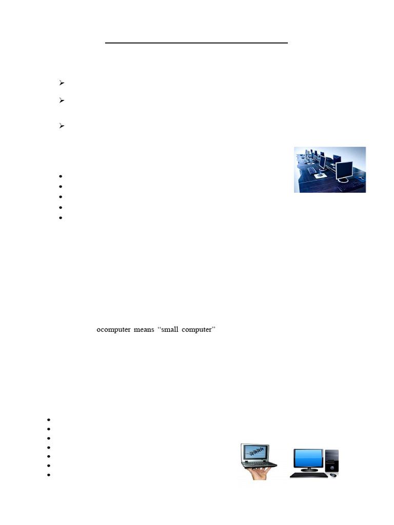 5. Classification of Computer Systems | PDF | Microcomputers | Personal Computers