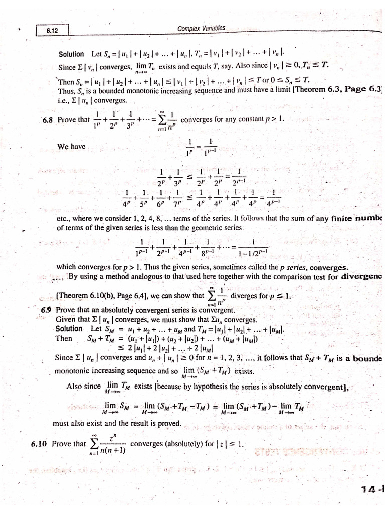 Part 3 Complex Variables | PDF